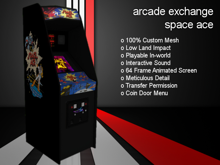 Second Life Marketplace - [AMG] Arcade Exchange - Space Ace